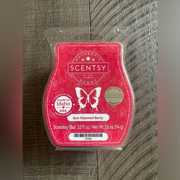 Scentsy | Accents | Scentsy Wax Bar Sunripened Berry | Poshmark
